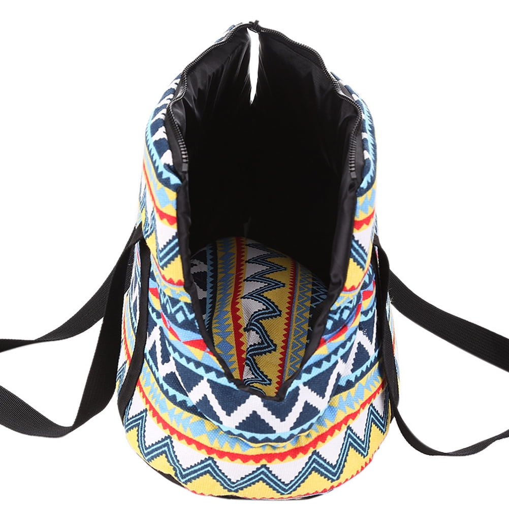 EXHUMKY Puppy Shoulder Carry Bag Dog Carry Bag Multi Canvas Pet Owners ...