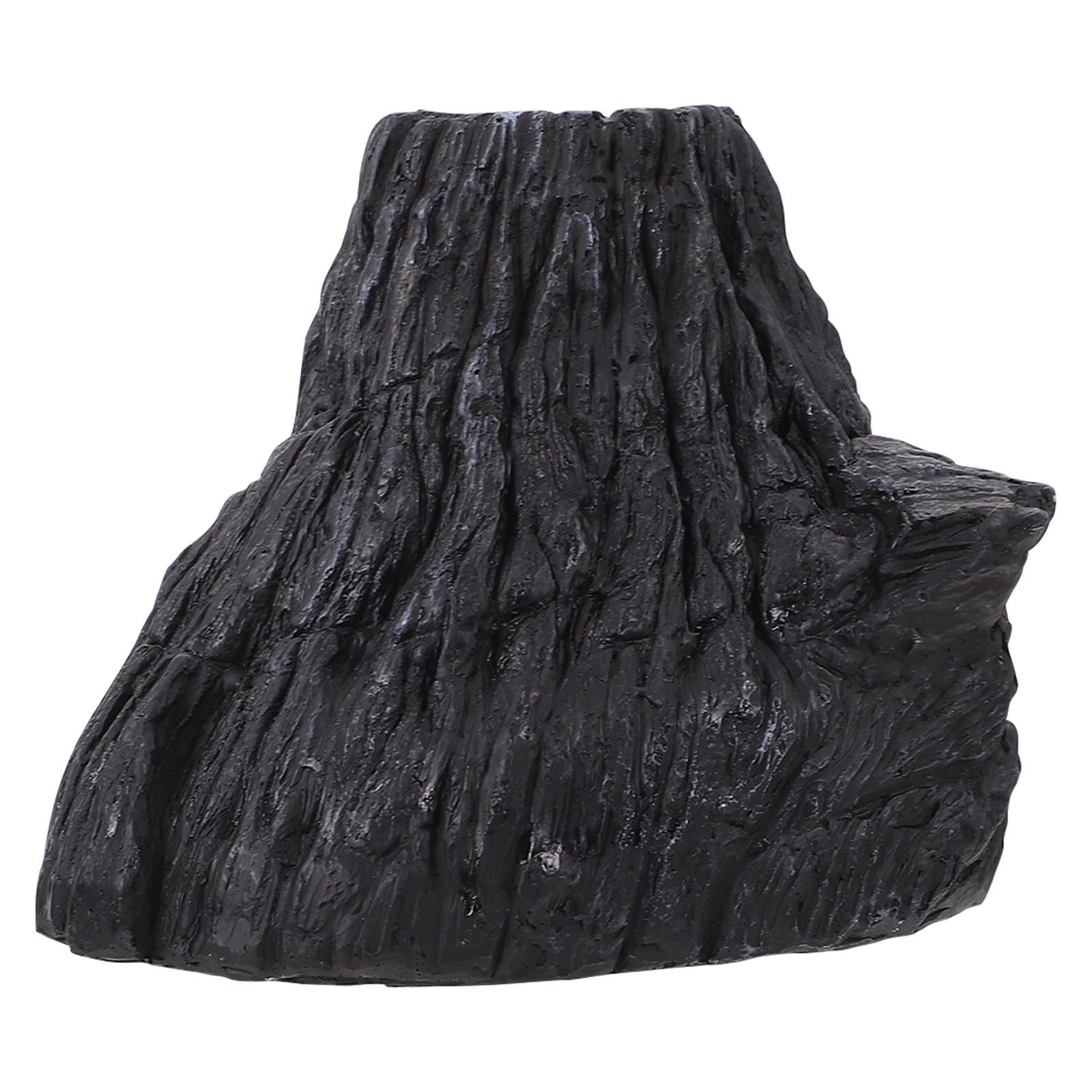 EXHUMKY Realistic Volcanic Decoration Aquarium Decor Artificial Volcano ...