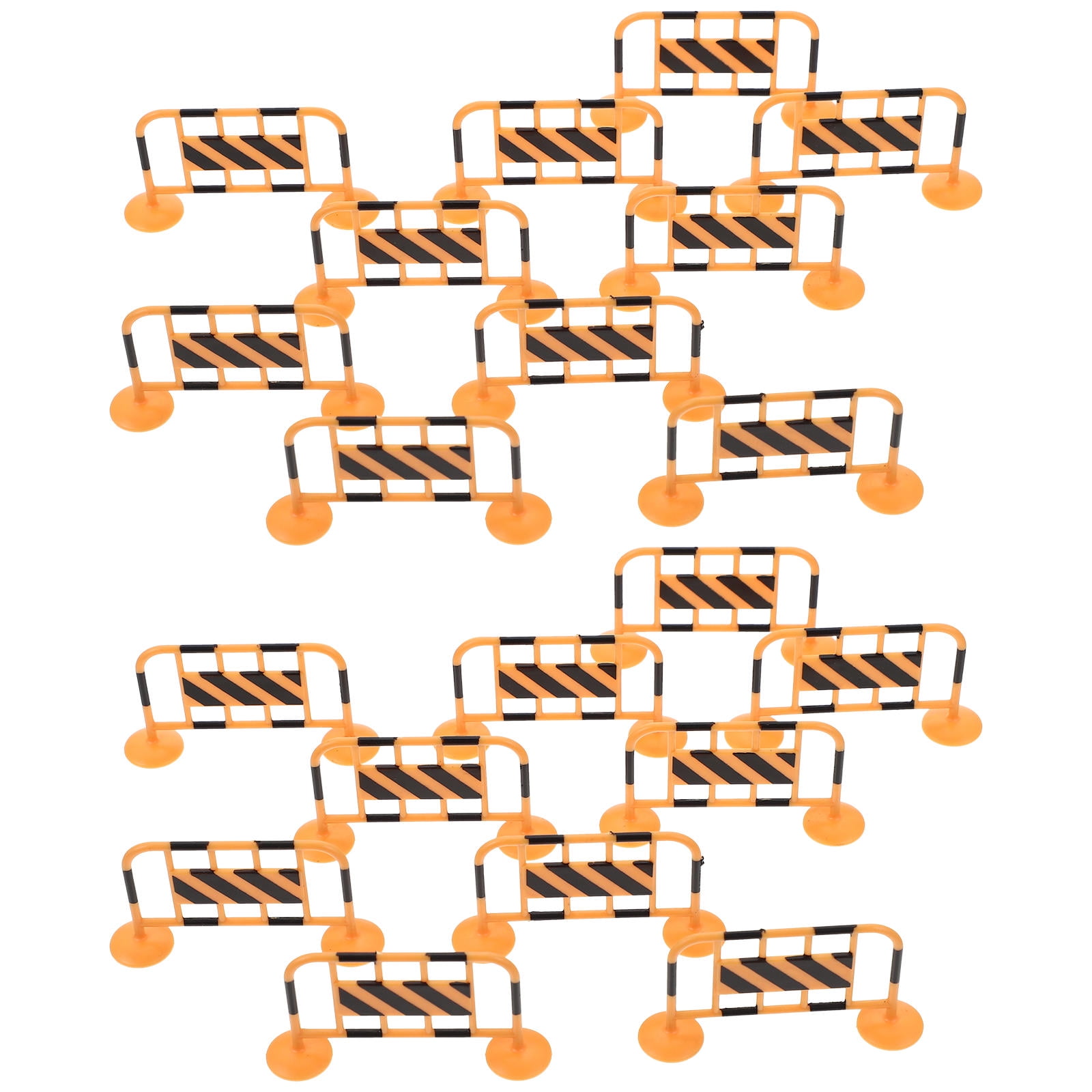 EXHUMKY Roadblocks Toys 20Pcs for Children Early Education Toy ...