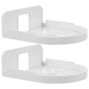 Self Adhesive Shelves for Home Organization in White and Black