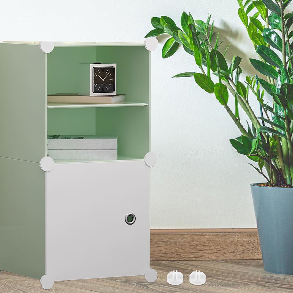 EXHUMKY Wire Rack Clips 25Pcs In White For Cube Storage And Closet ...