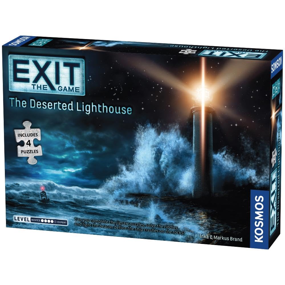 EXIT: The Deserted Lighthouse (With Jigsaw Puzzle) | Exit: The Game - A ...