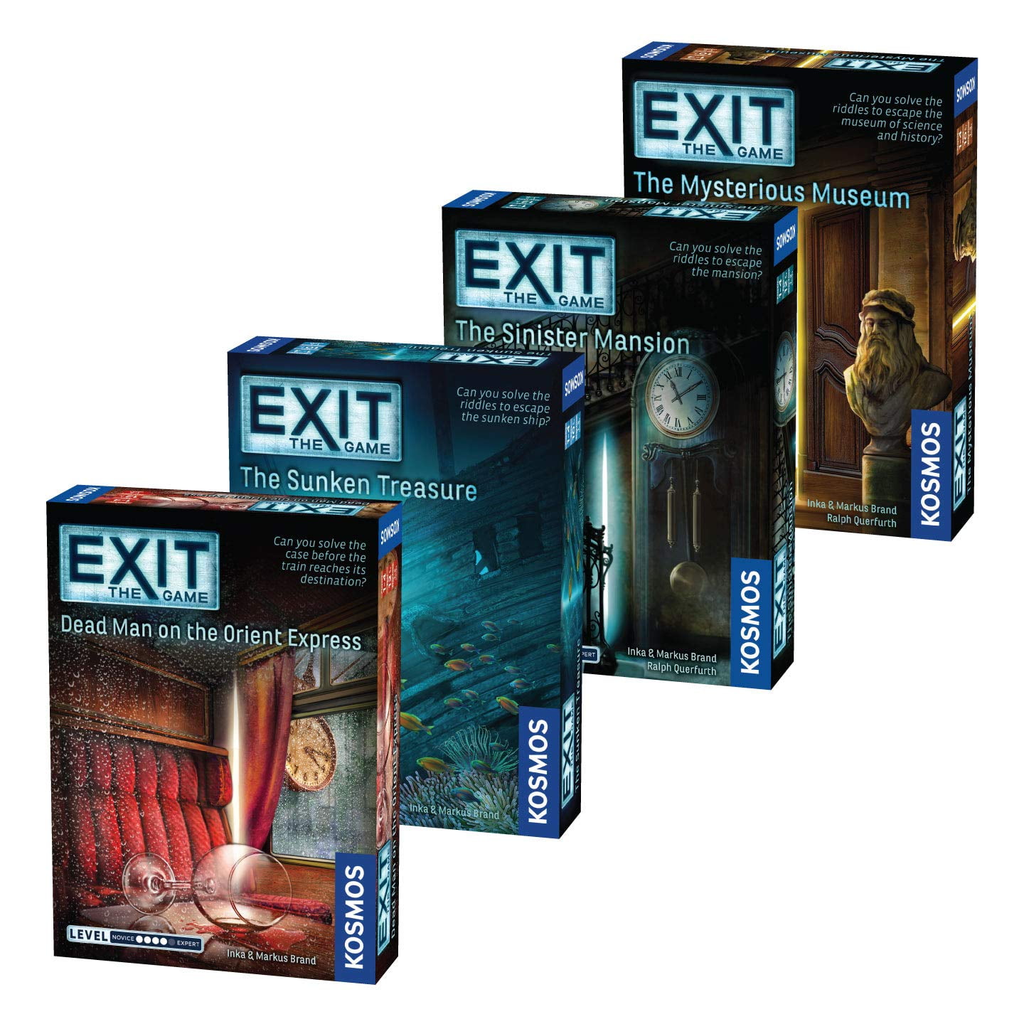 EXIT: The Game 4-Pack MMF7 Escape Room Bundle | Season Dead Man on the ...