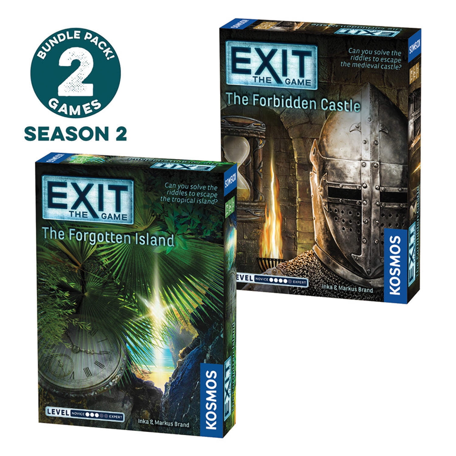 EXIT: The Game, Season 2. Two-Pack: The Forgotten Island and The ...