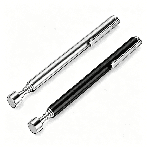 EXLEAF 2 Pieces Magnetic Telescoping Pick-Up Tool with Pocket Clip 3 Lb ...