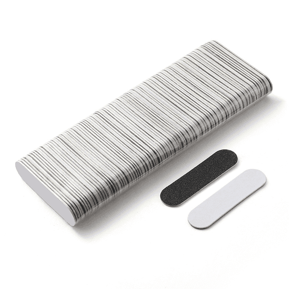 EXLEAF 2026 New 100 Pcs Nail Buffer Coarse and Fine Dual-Sided Nail ...