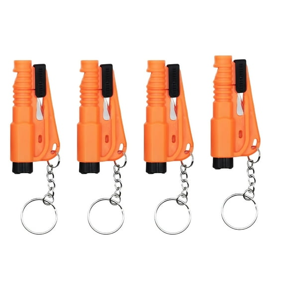 EXLEAF 2026 New 4 Pcs Window Breaker Seatbelt Cutter,Window Breaker,Car ...
