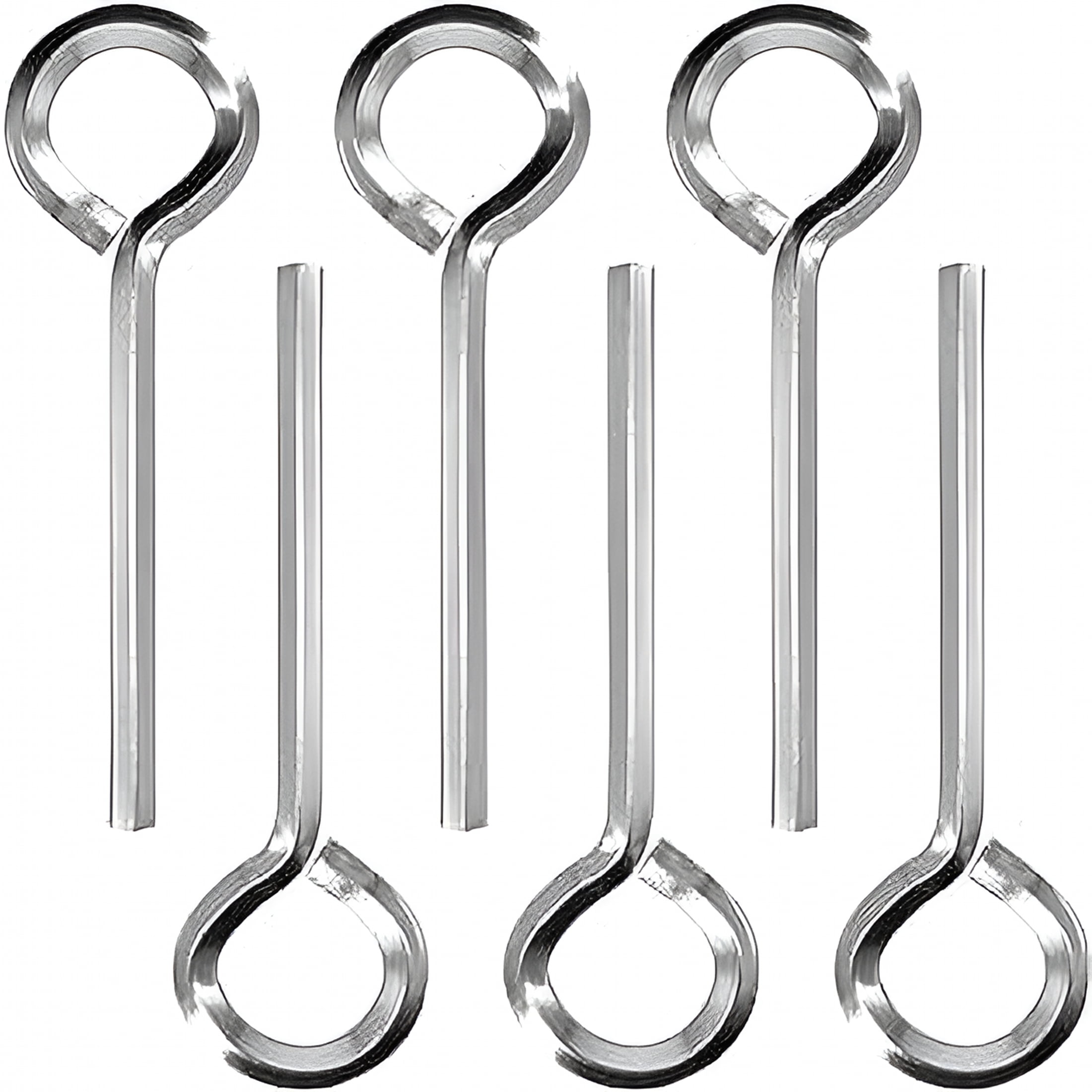 EXLEAF 2026 New 6 Pcs Standard Hex Key Metal Hex Key Metal Hex Wrench ...