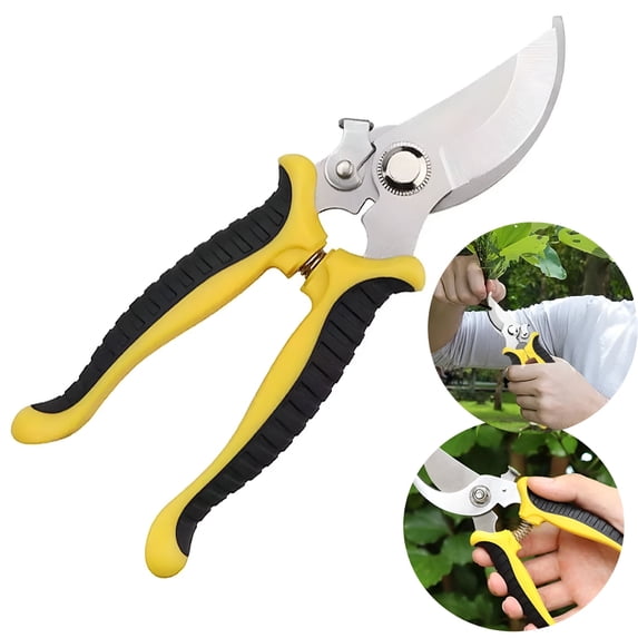 EXLEAF 2026 New Gardening Shears,Non-Slip Handle Pruning Scissors ...