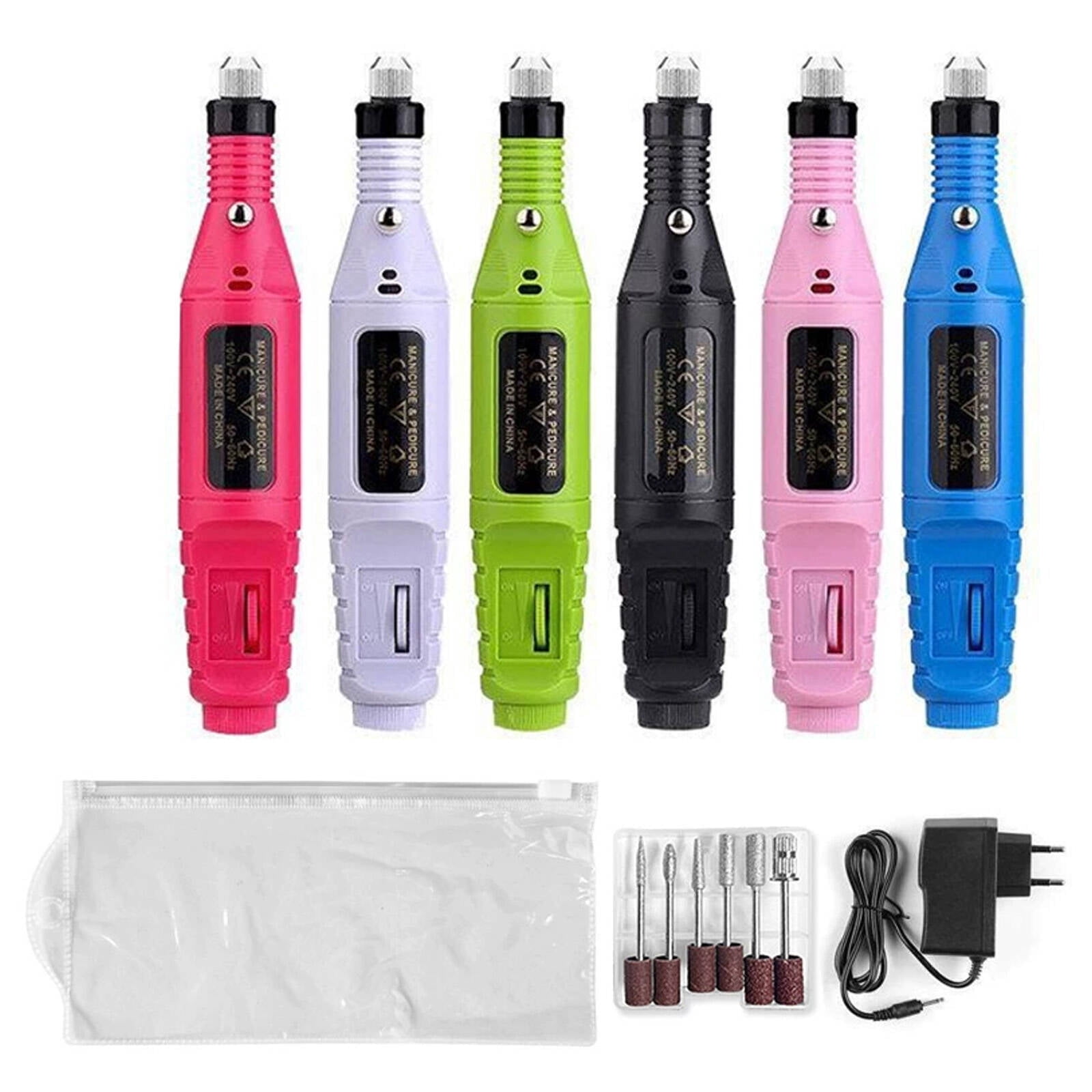 EXLEAF 2026 New Nail Drill Nail Cushion Electric Nail File Electric ...