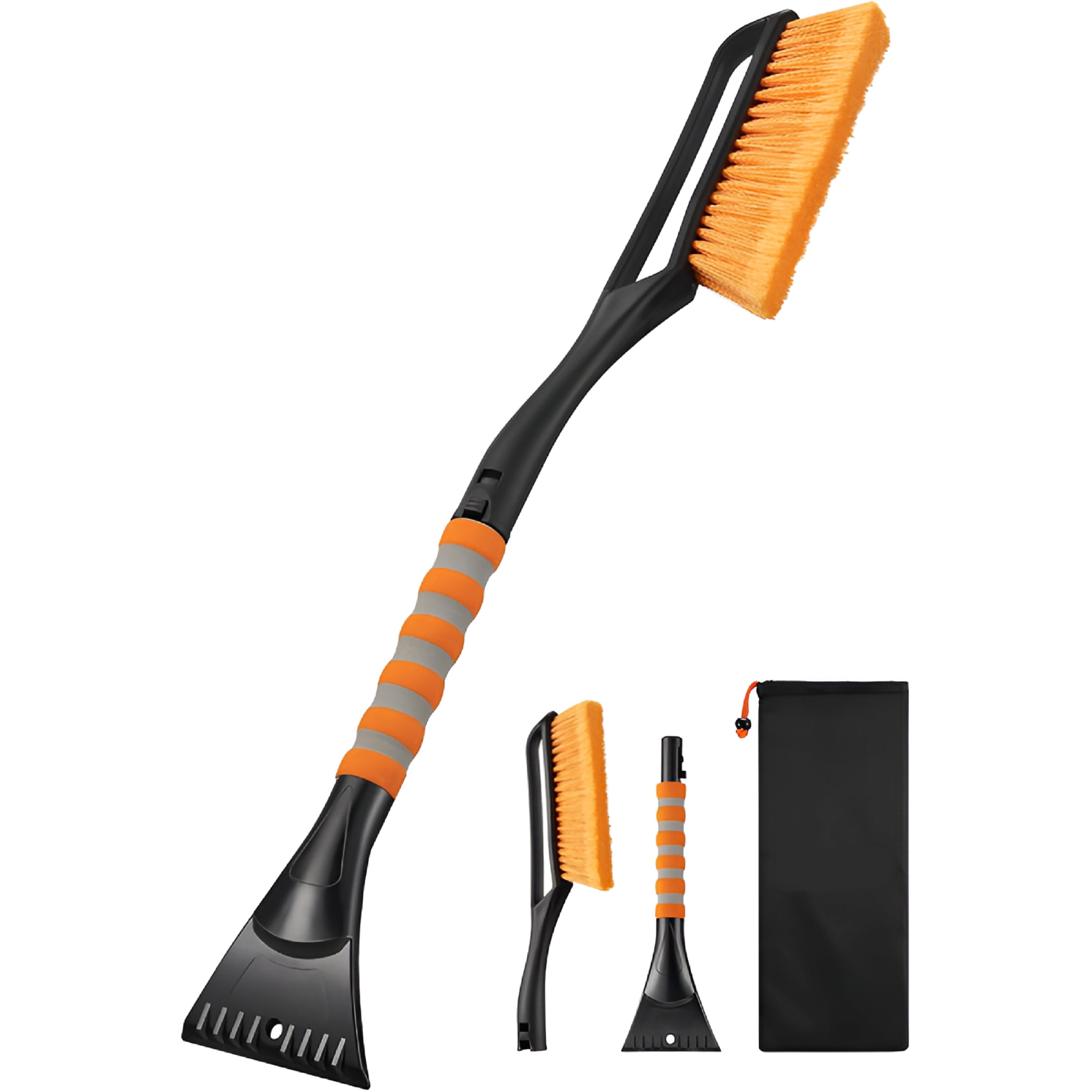 EXLEAF 27" Snow Brush and Ice Scrapers for Car Windshield,Detachable ...