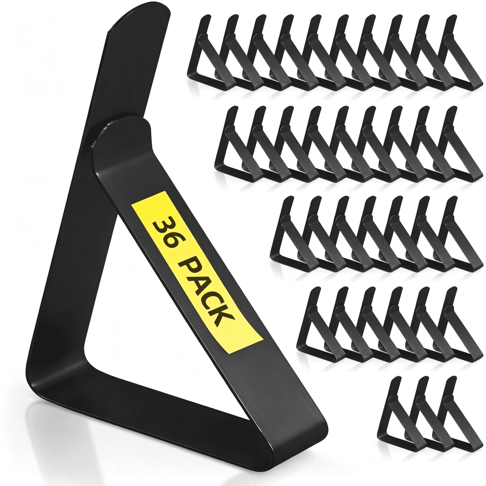 EXLEAF 36 Pack Tablecloth Clips - Heavy Duty Picnic Table Clip ...