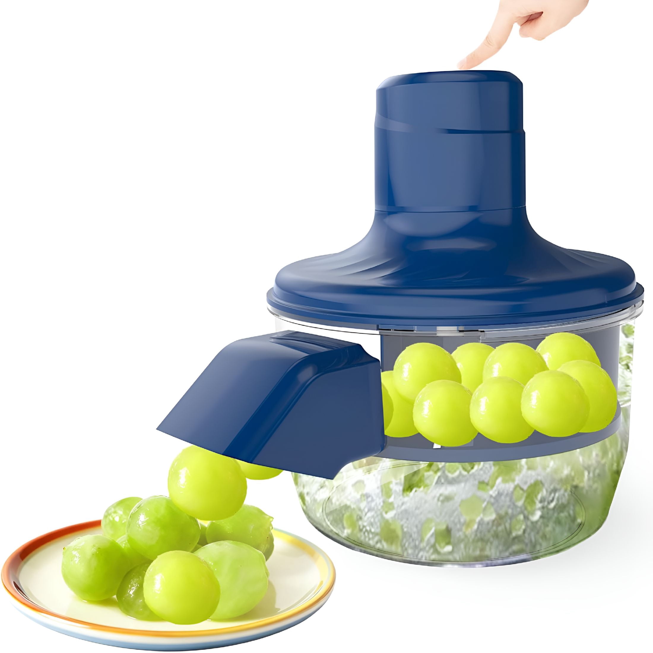 EXLEAF Automatic Grape Peeler Machine,Electric Peeling Machine for ...