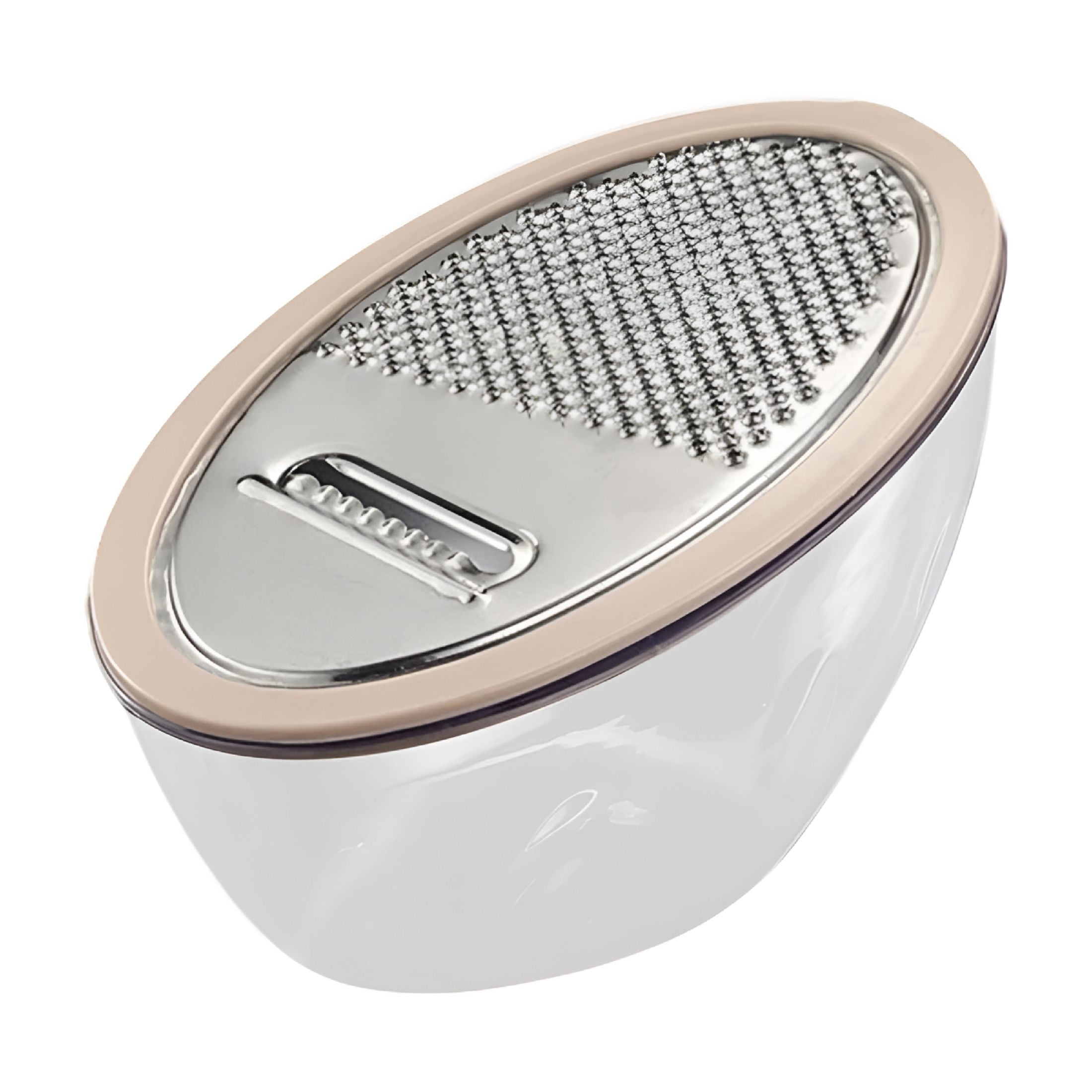 EXLEAF Cheese Grater with Container,Vegetable Slicer,Multi Purpose ...