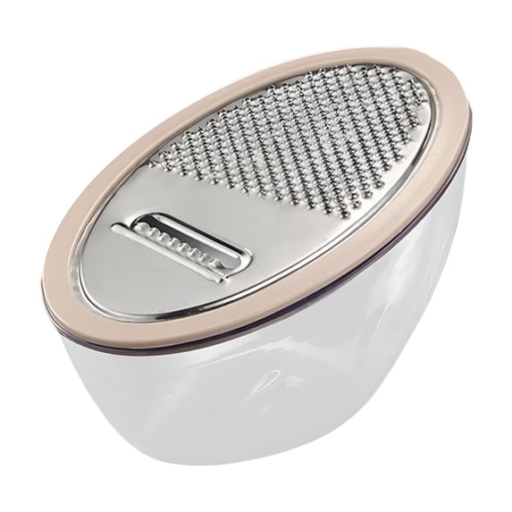 EXLEAF Cheese Grater with Container,Vegetable Slicer,Multi Purpose ...