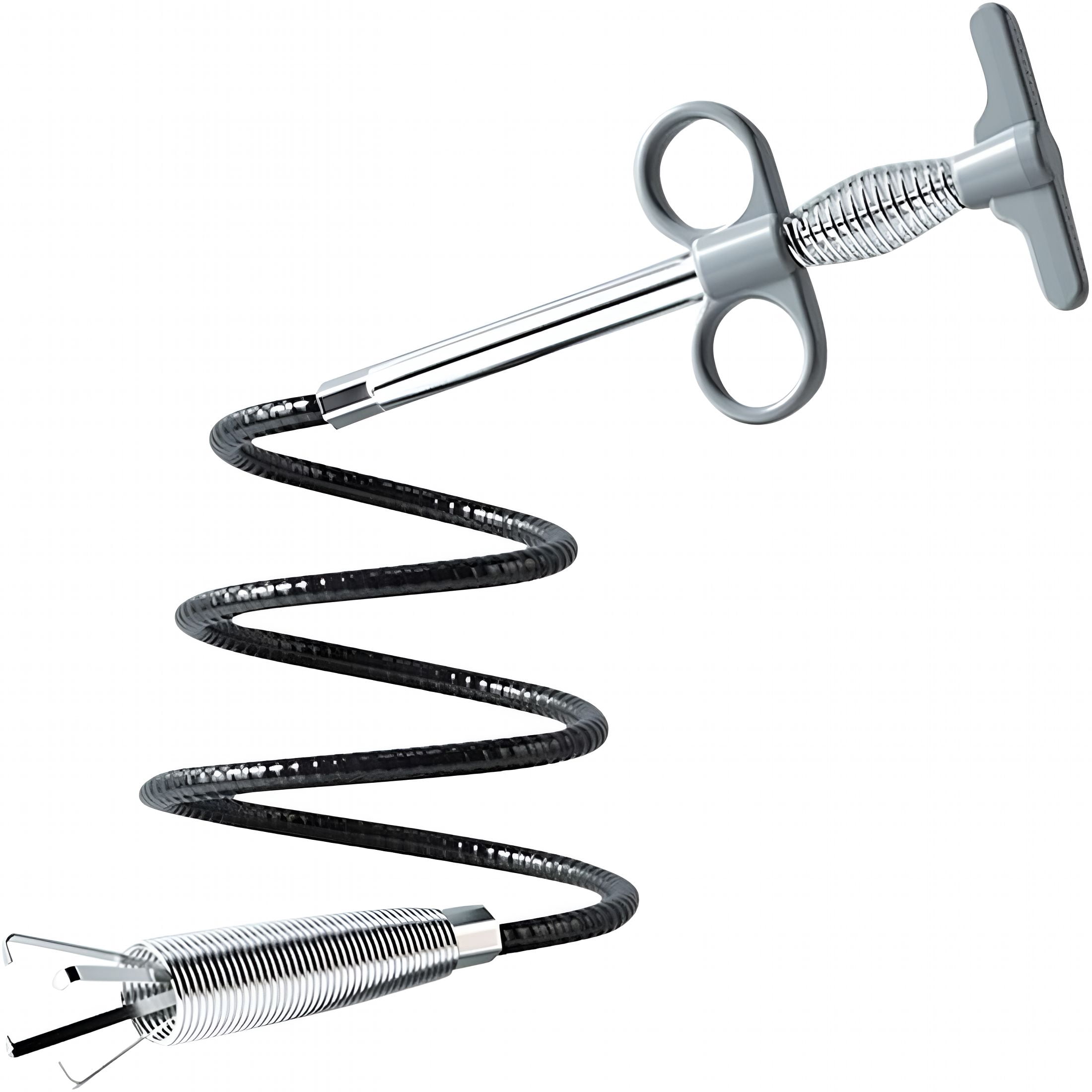 EXLEAF Drain Clog Remover Tool,78-Inch Sink Snake Cleaner Drain Auger ...