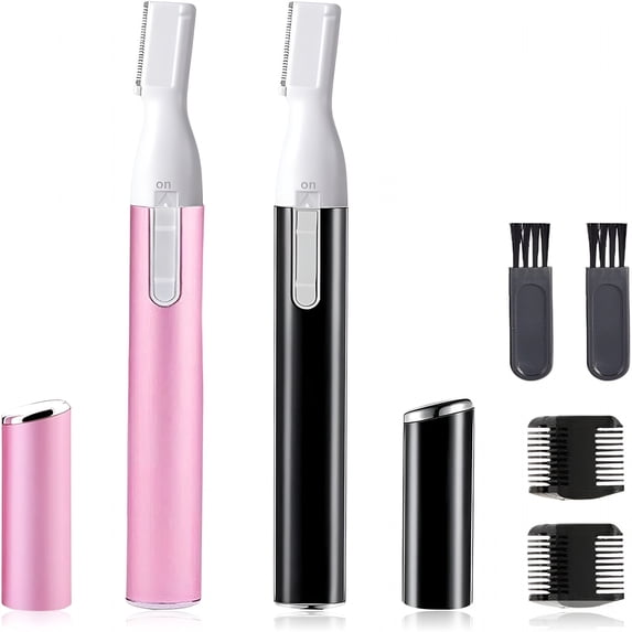 EXLEAF Electric Eyebrow Trimmer for Women,Facial Hair Razor Removal for ...