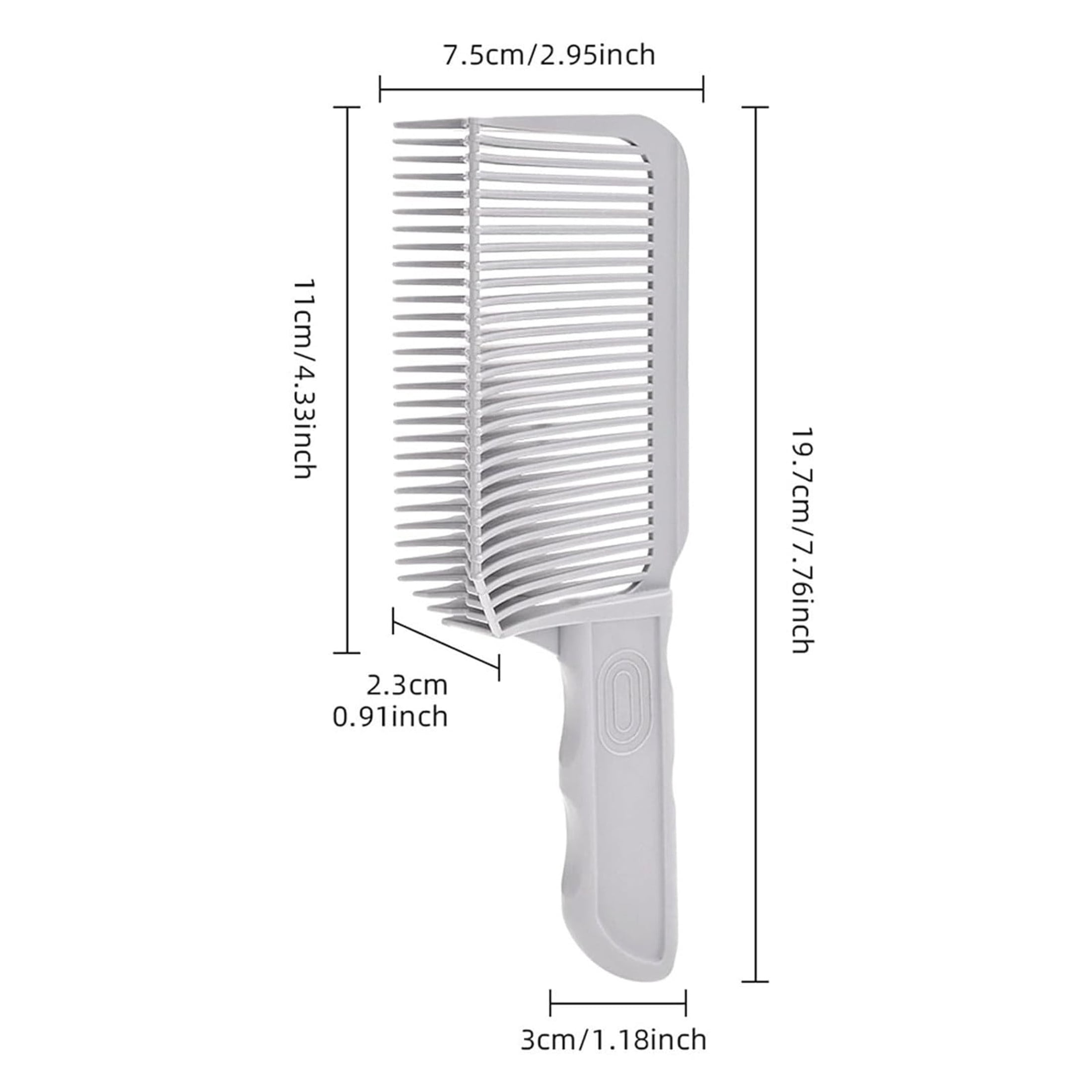 EXLEAF Haircut Fade Comb Ergonomic Design Barber Styling Tool for Home ...