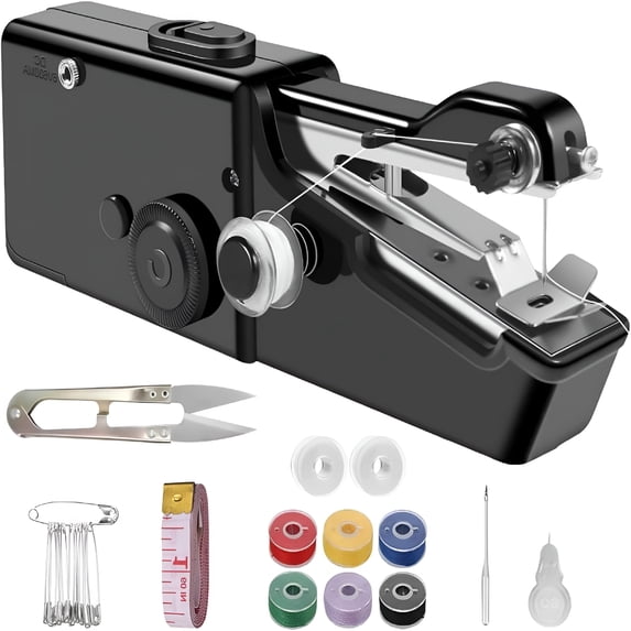 EXLEAF Handheld Sewing Machine,Portable & Cordless Mini Sewing Machine ...