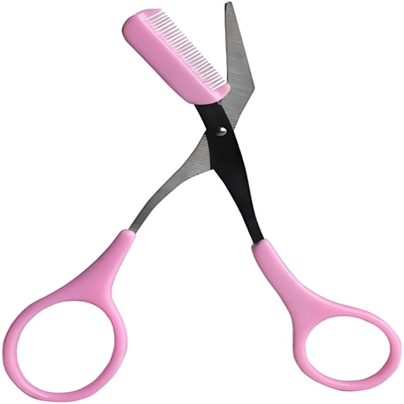 EXLEAF Mini Brow Class Cutting Scissors Easy Use Women Eyebrow Trimmer ...