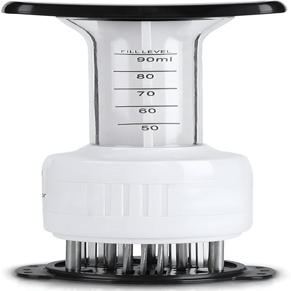 EXLEAF Stainless Steel Marinade Meat Injector,2-In-1 Marinade ...