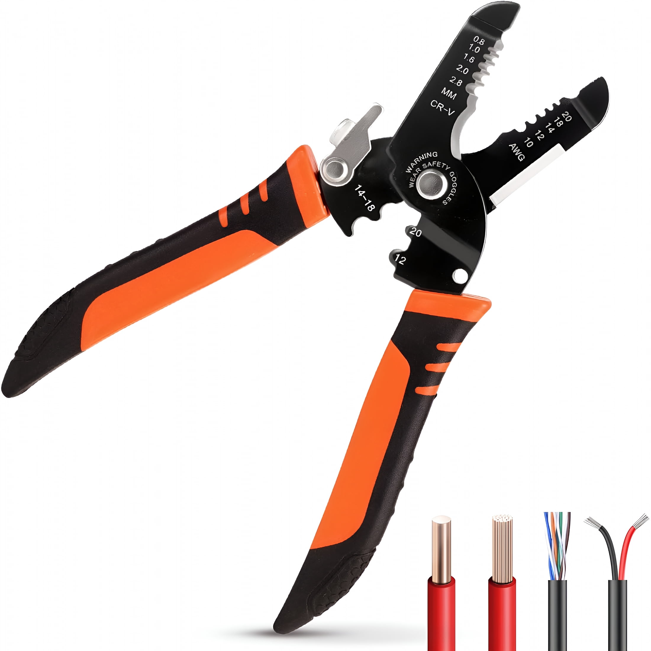 EXLEAF Wire Stripper,Professional 5-In-1 Wire Strippers Tool,Wire ...
