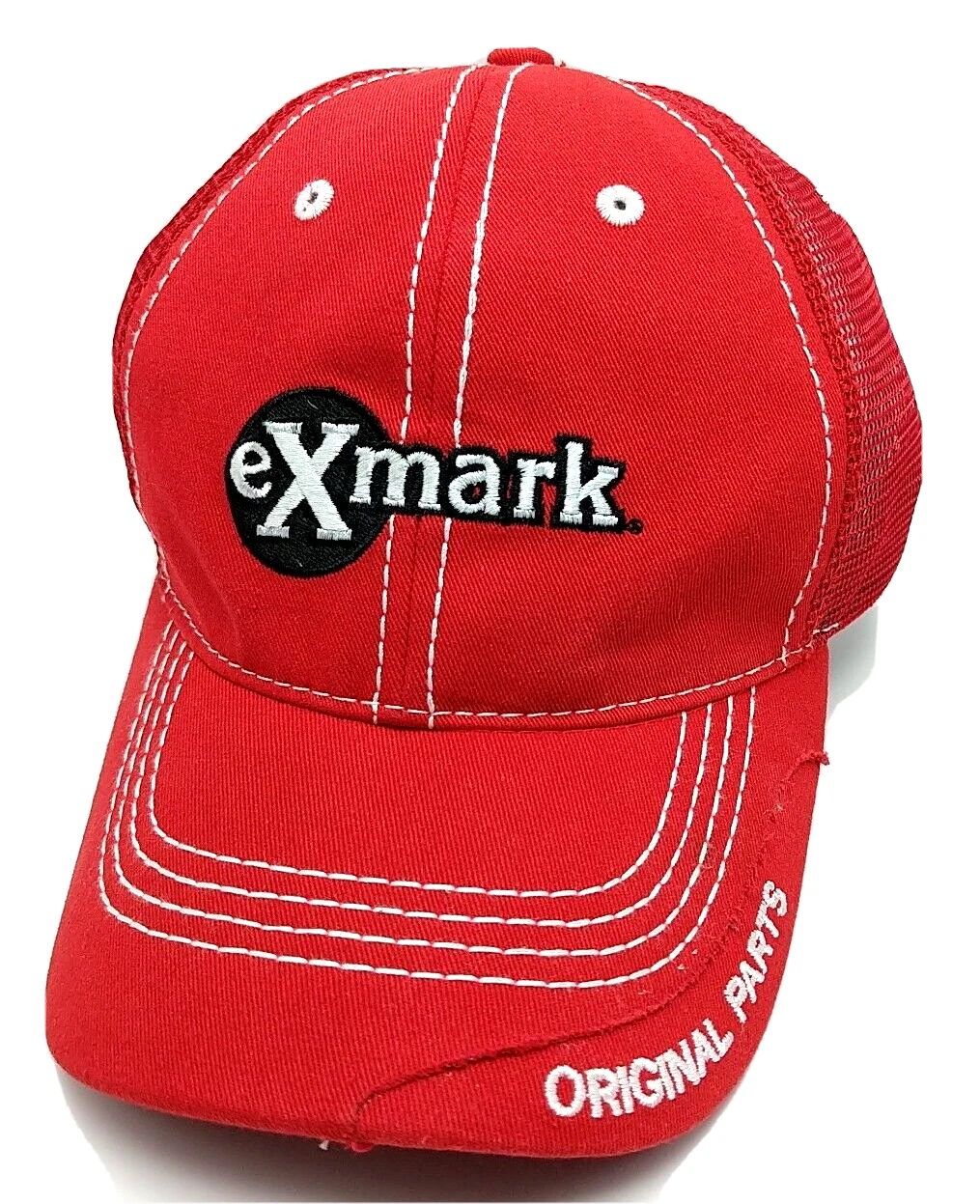 EXMARK MANUFACTURING COMPANY red adjustable hat cap - Walmart.com
