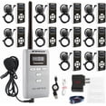EXMAX® ATG-100T 195MHz Wireless Tour Guide System Microphone for ...