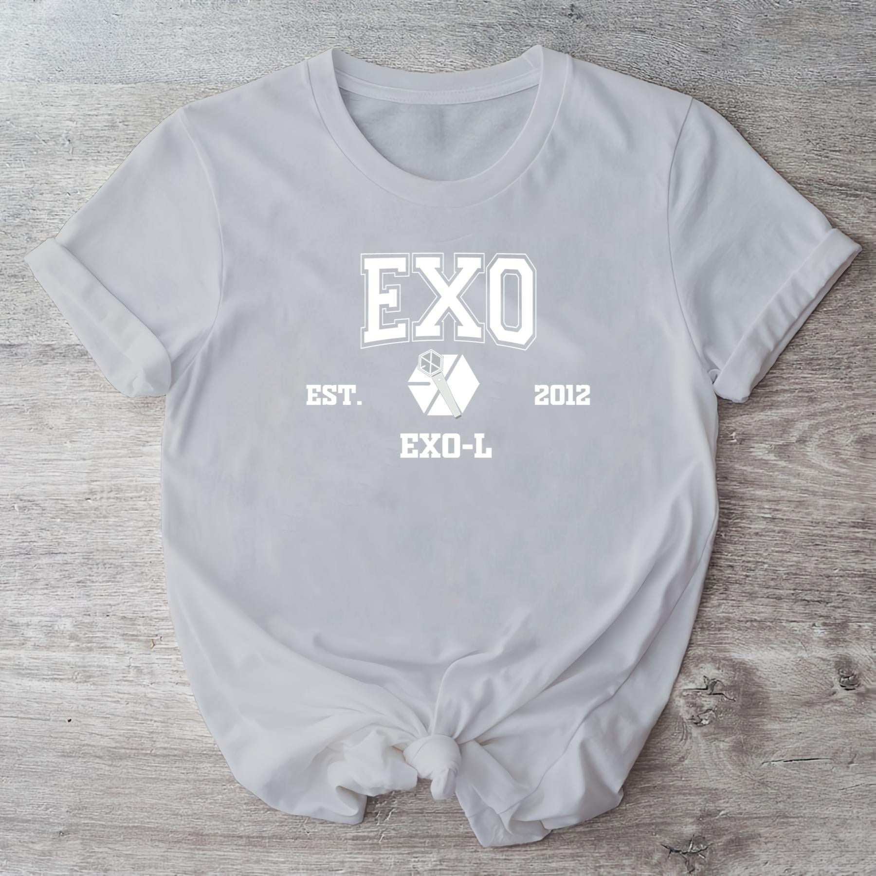 EXO Kpop Shirt, Exo Fan Tshirt, EXO-L Gift, Exo We Are One Shirt, Exo ...
