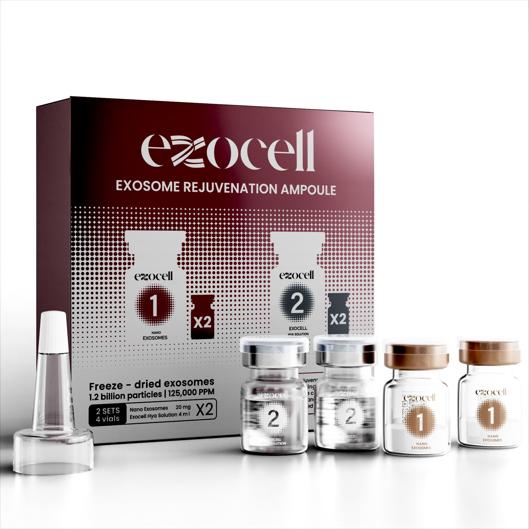 EXOCELL Exosome Rejuvenation Ampoule BCA3 | Skin Regeneration, rejuvenation, hydration, anti ...