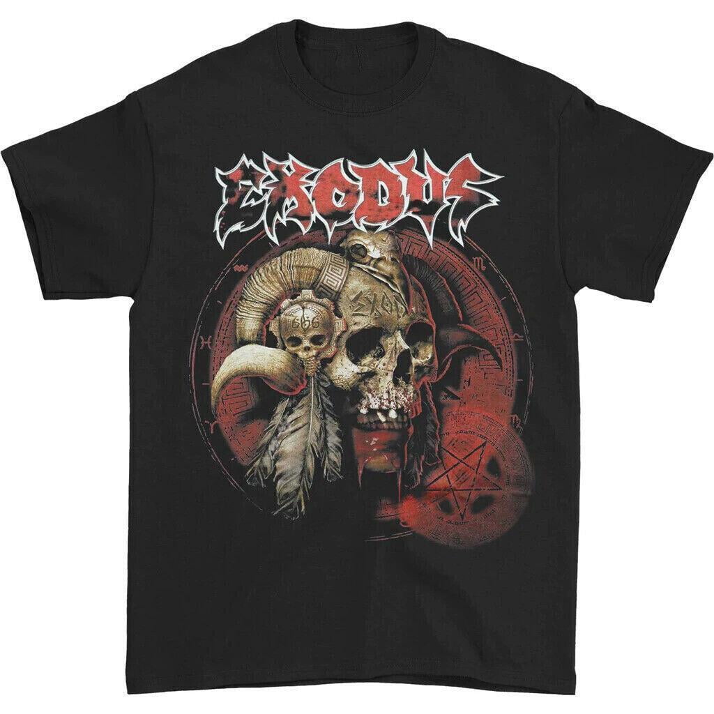 EXODUS Band New Black T-Shirt Unisex Cotton Vintage Tee - Walmart.com