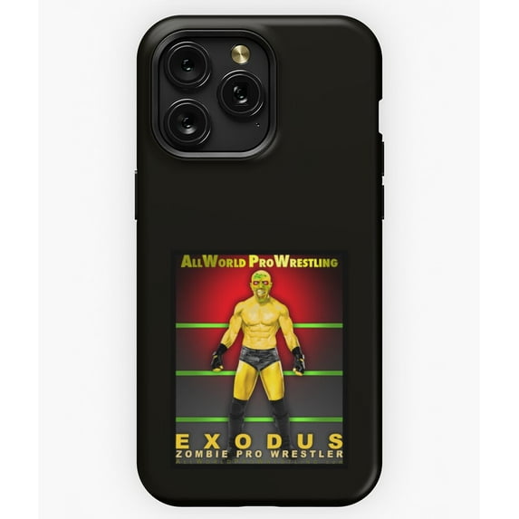 EXODUS Zombie Pro Wrestler Art M009 Phone Case for iPhone 17 16 15 14 ...