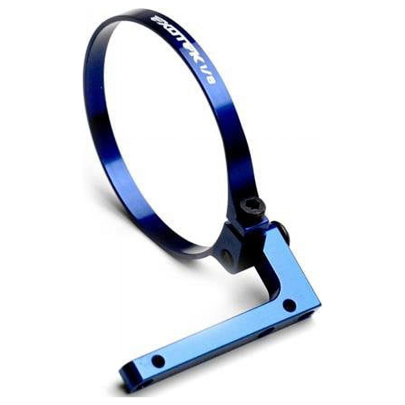 EXOTEK RACING LLC 1/8 Exo Fan Mount V2- Clamp On Set Blue ETK1914BLU ...
