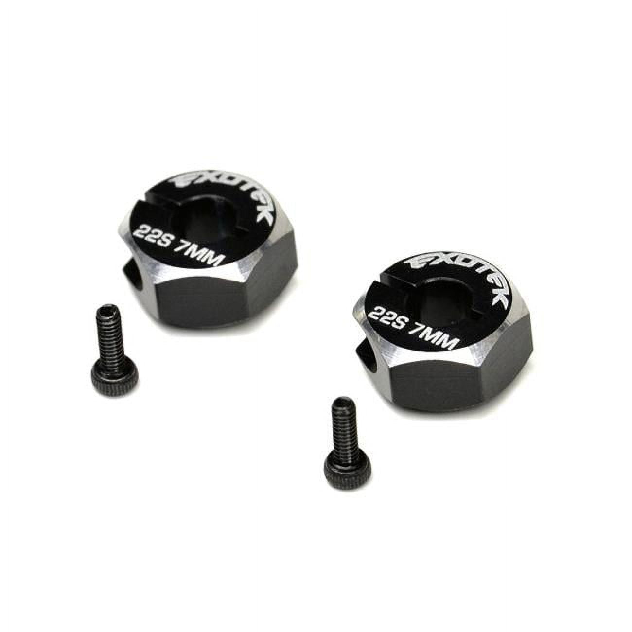 EXOTEK RACING LLC 22S Drag Rear Hex Set 7Mm 7075 1 Pair ETK2059 Electric Car/Truck Option Parts ...