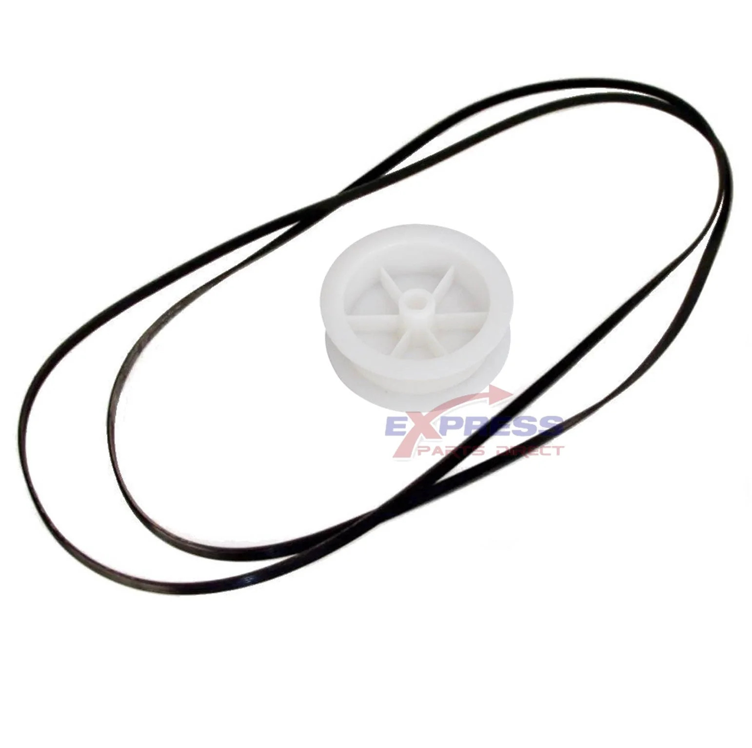 EXP8281 Dryer Belt and Idler Pulley Set Replaces WE12X10014, WE12X81 ...