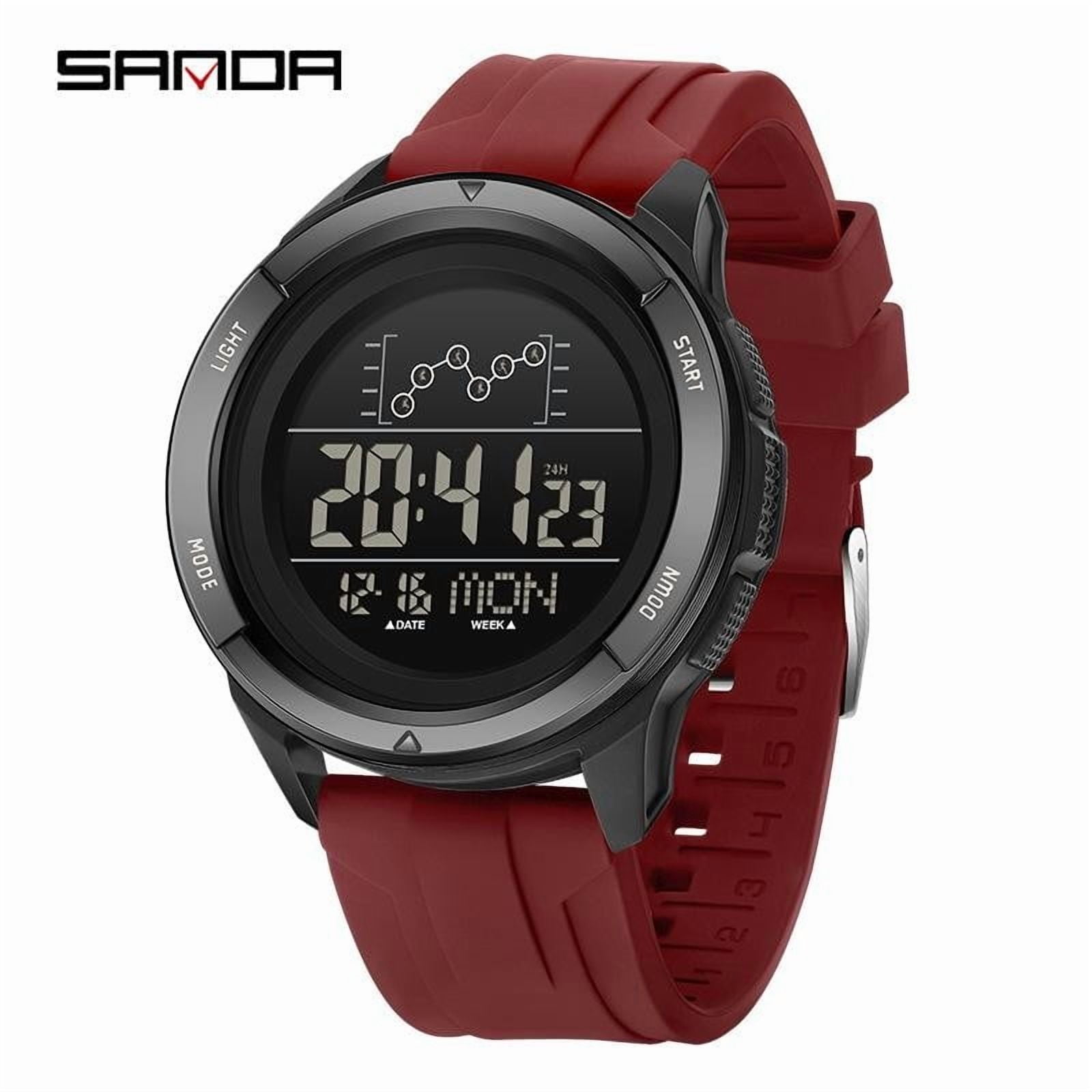 Explojoy Digital Sport Watch – Waterproof, Countdown Timer, Chronograph ...