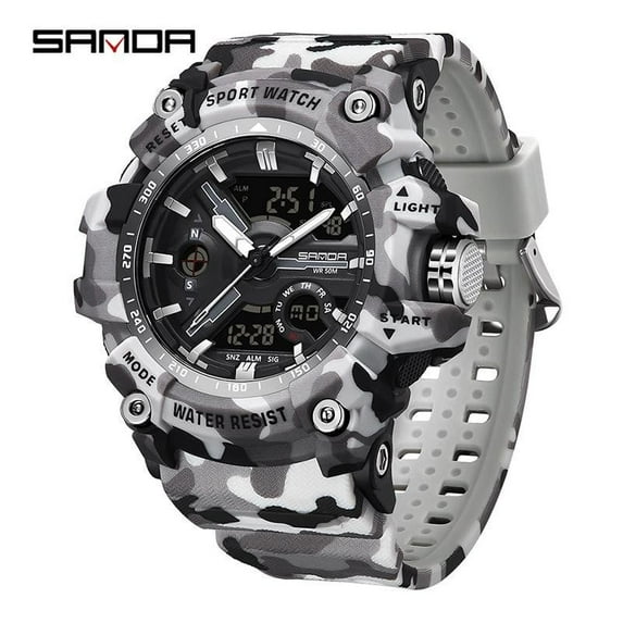 EXPLOJOY Durable Camouflage Watch – Sport Design, Water Resistant ...