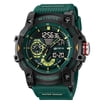 Explojoy Men's Electronic Watch – Dual Time Zones, Luminous Backlight ...