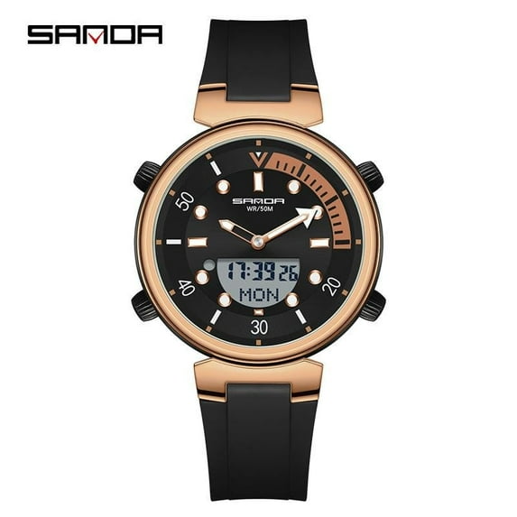 EXPLOJOY Modern Digital Timepiece – Multifunction Display, Luminous ...