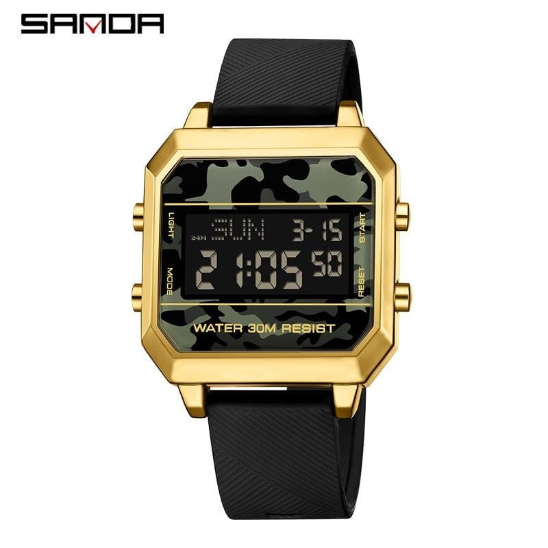 EXPLOJOY Tactical Style Sport Watch – Shockproof, Countdown Timer ...