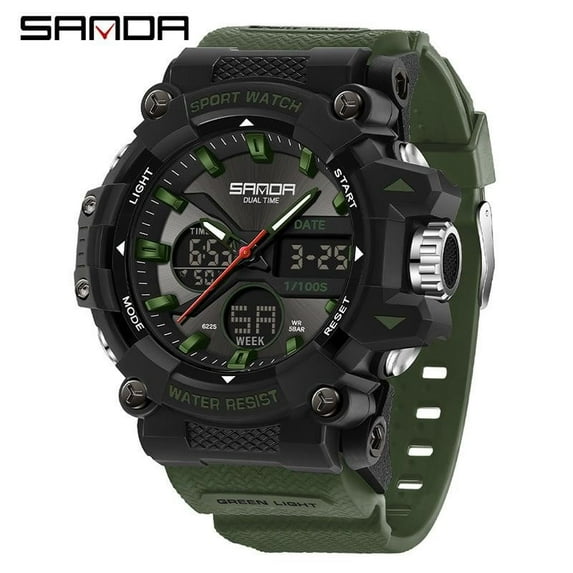 Explojoy Teen Sport Digital Watch – Waterproof Dual Display ...