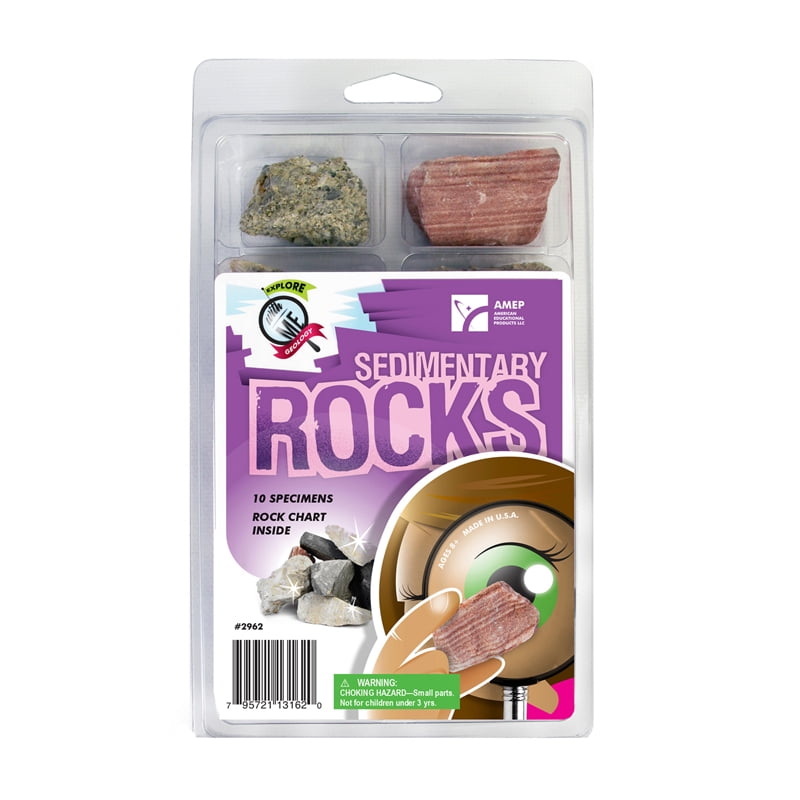 EXPLORE WITH ME GEOLOGY SEDIMENTARY ROCKS SET - Walmart.com