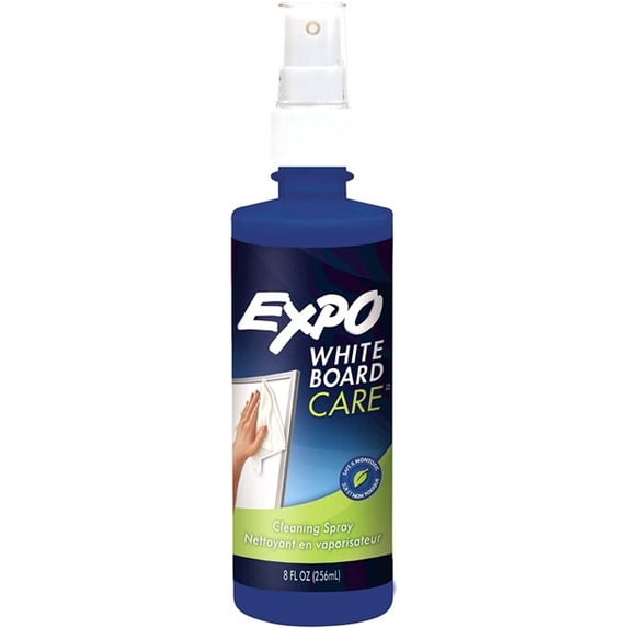 Expo Dry Erase Whiteboard Cleaner, Liquid Spray, 8 oz Bottle, Removes ...