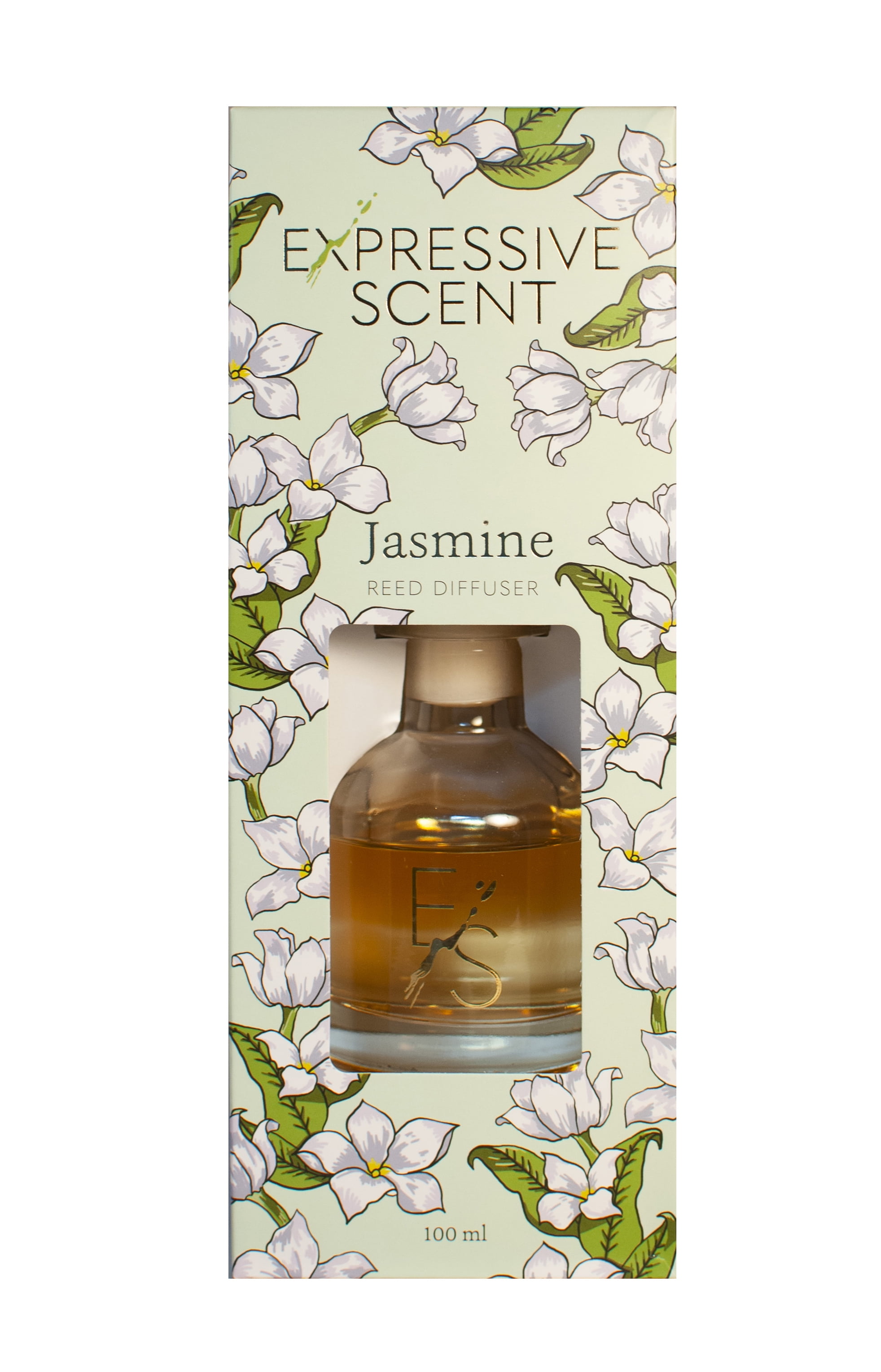 EXPRESSIVE SCENT- 100ML REED DIFFUSER - JASMINE - Walmart.com