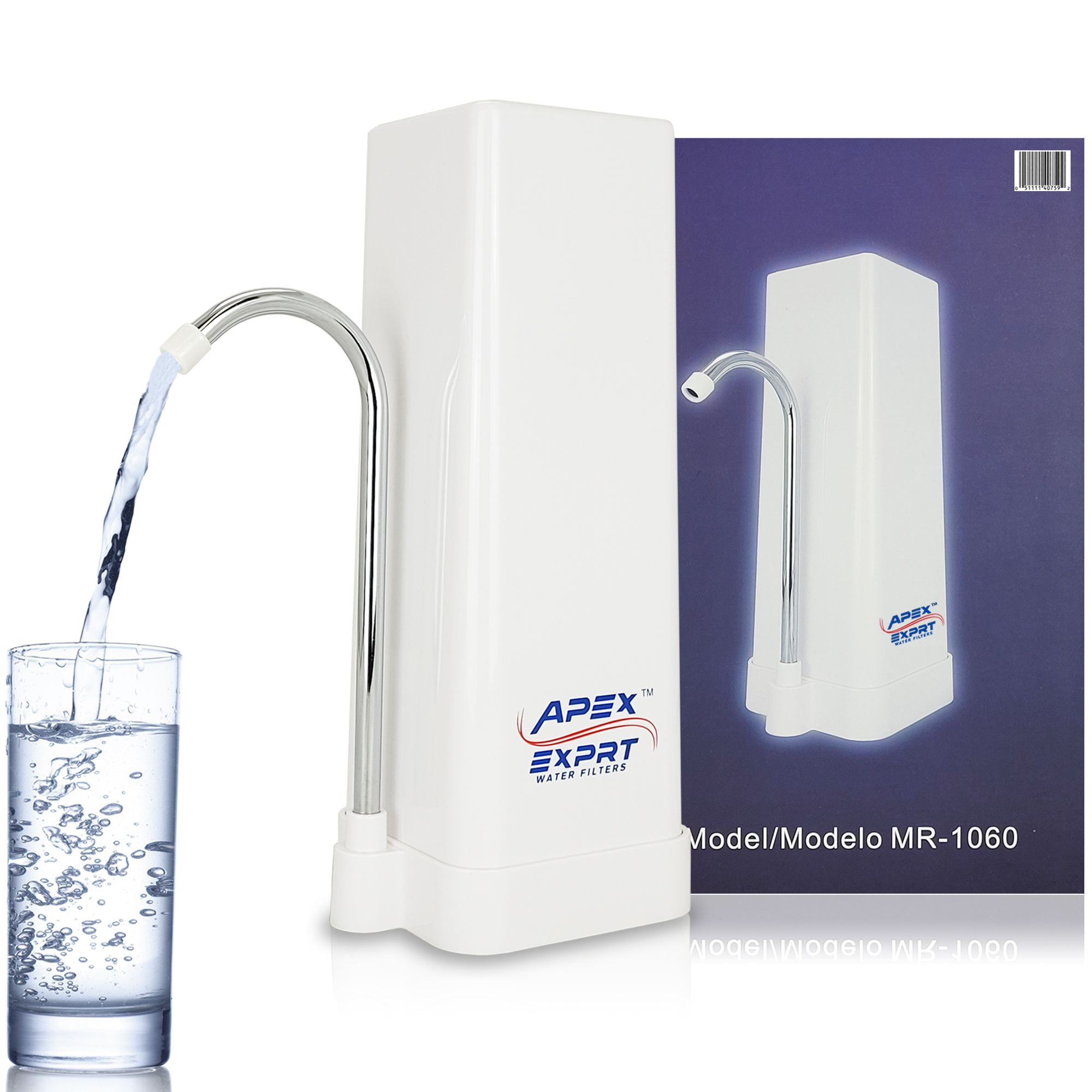 EXPRT MR-1060 Water Filter, 5 Stage Mineral pH, Reduces Heavy Metals ...