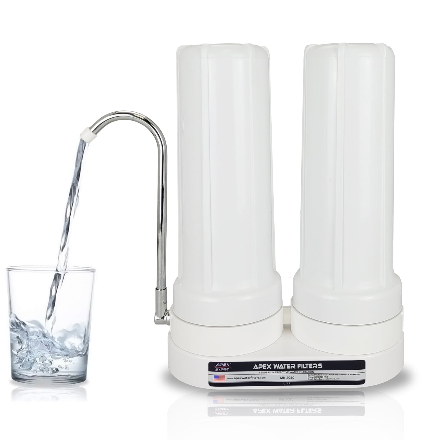 EXPRT MR-2050 Water Filter, 5 Stage Mineral pH, Reduces Heavy Metals ...