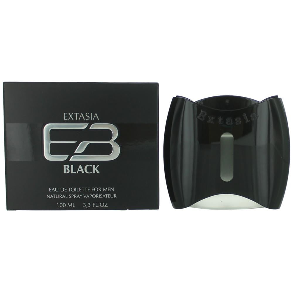 Extasia Black by New Brand, 3.3 oz EDT Spray for Men - Walmart Business ...