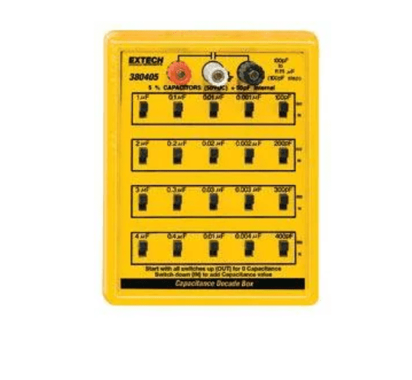 EXTECH 380405, Decade Boxes Capacitance Decade - Walmart.com