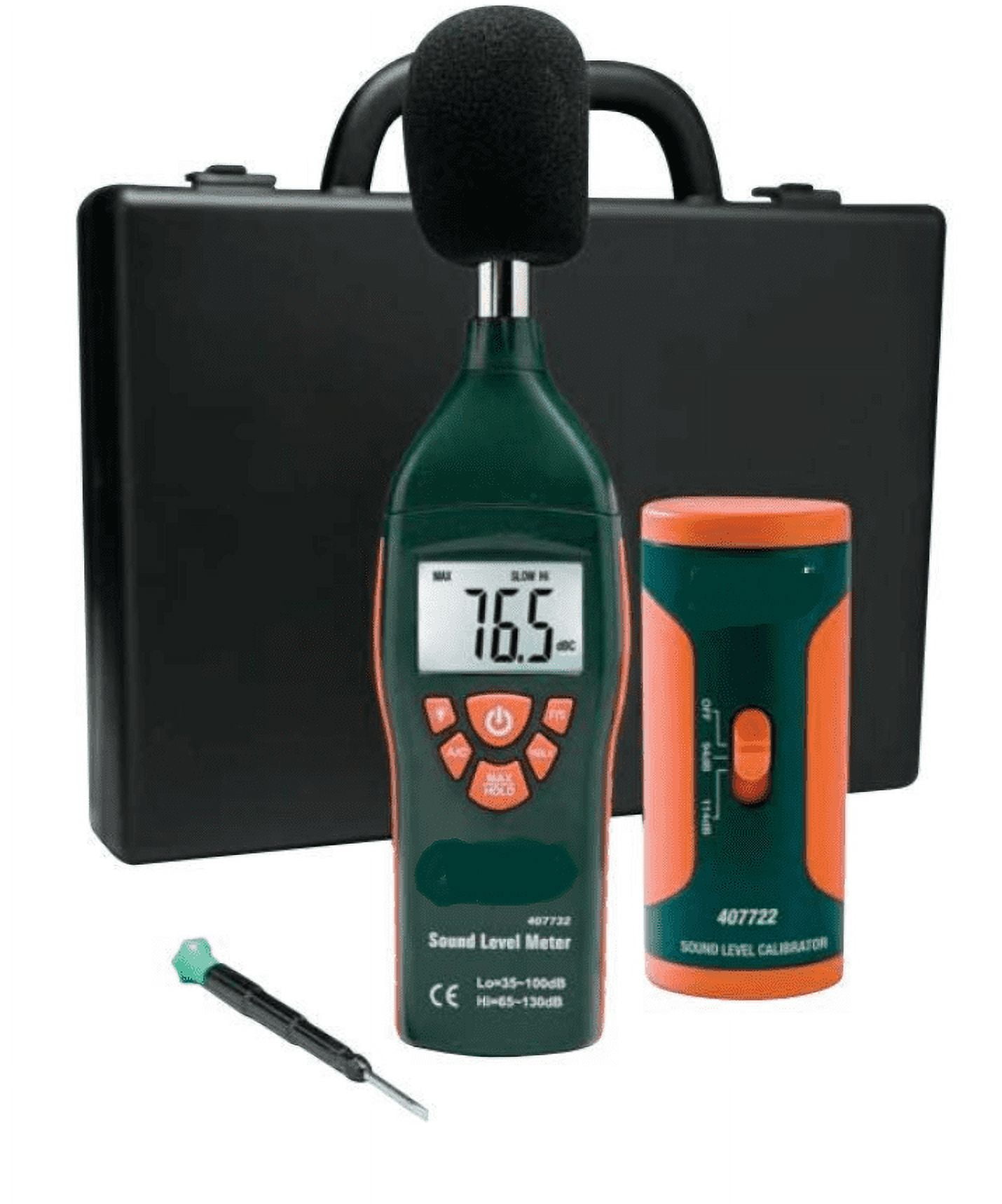 EXTECH 407732-KIT, Environmental Test Equipment Sound Kit - Walmart.com