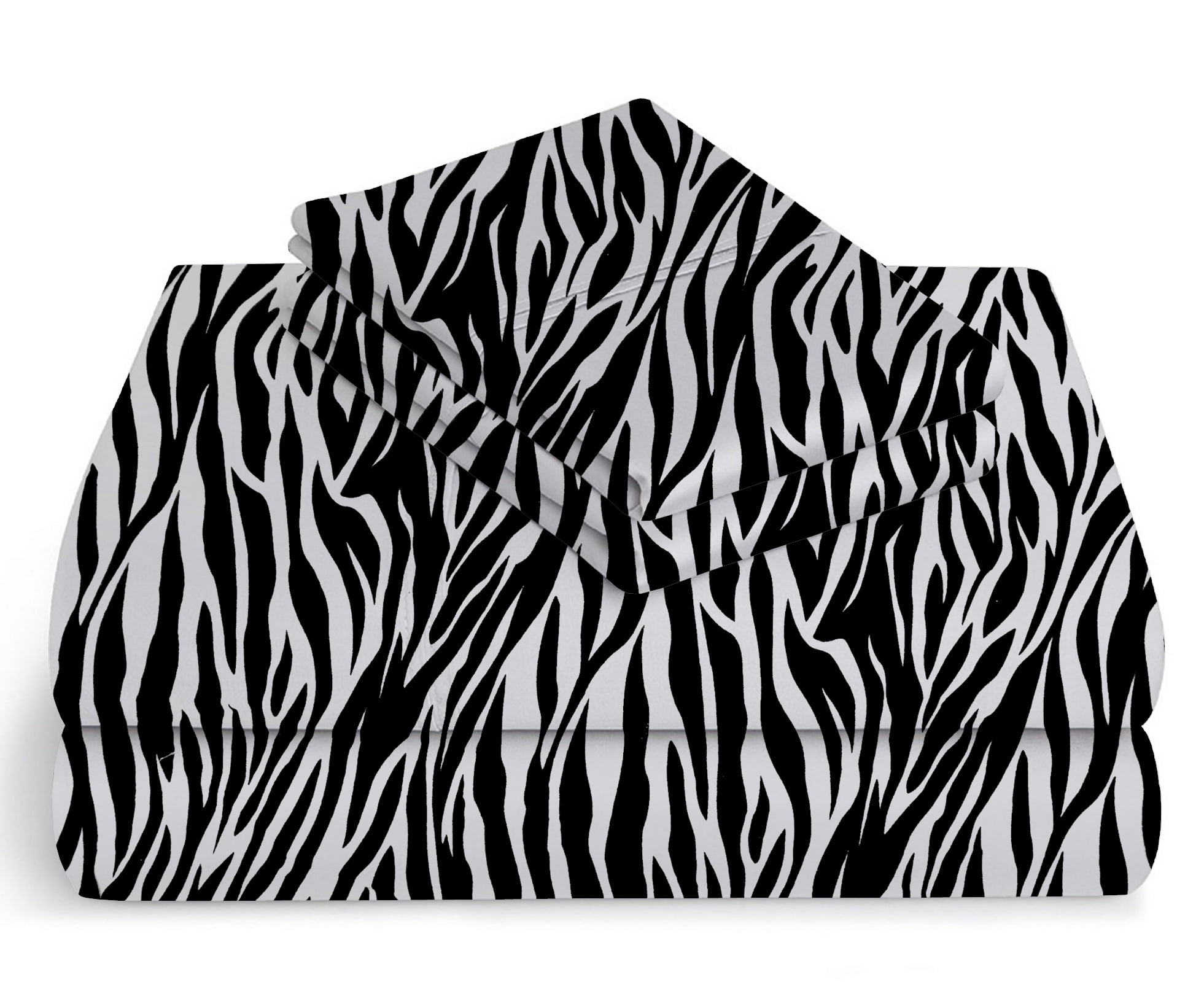 ABORN 600 Thread Count 100% Egyptain Cotton Adult Bedsheets Set, Zebra ...